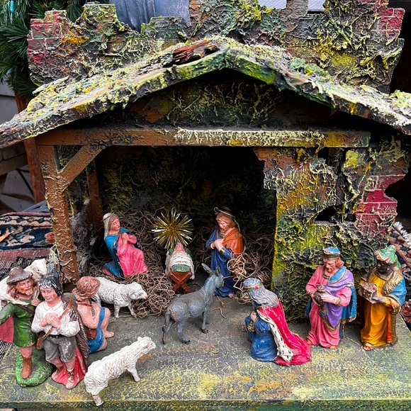 Holiday | Antique German Nativity Set | Poshmark
